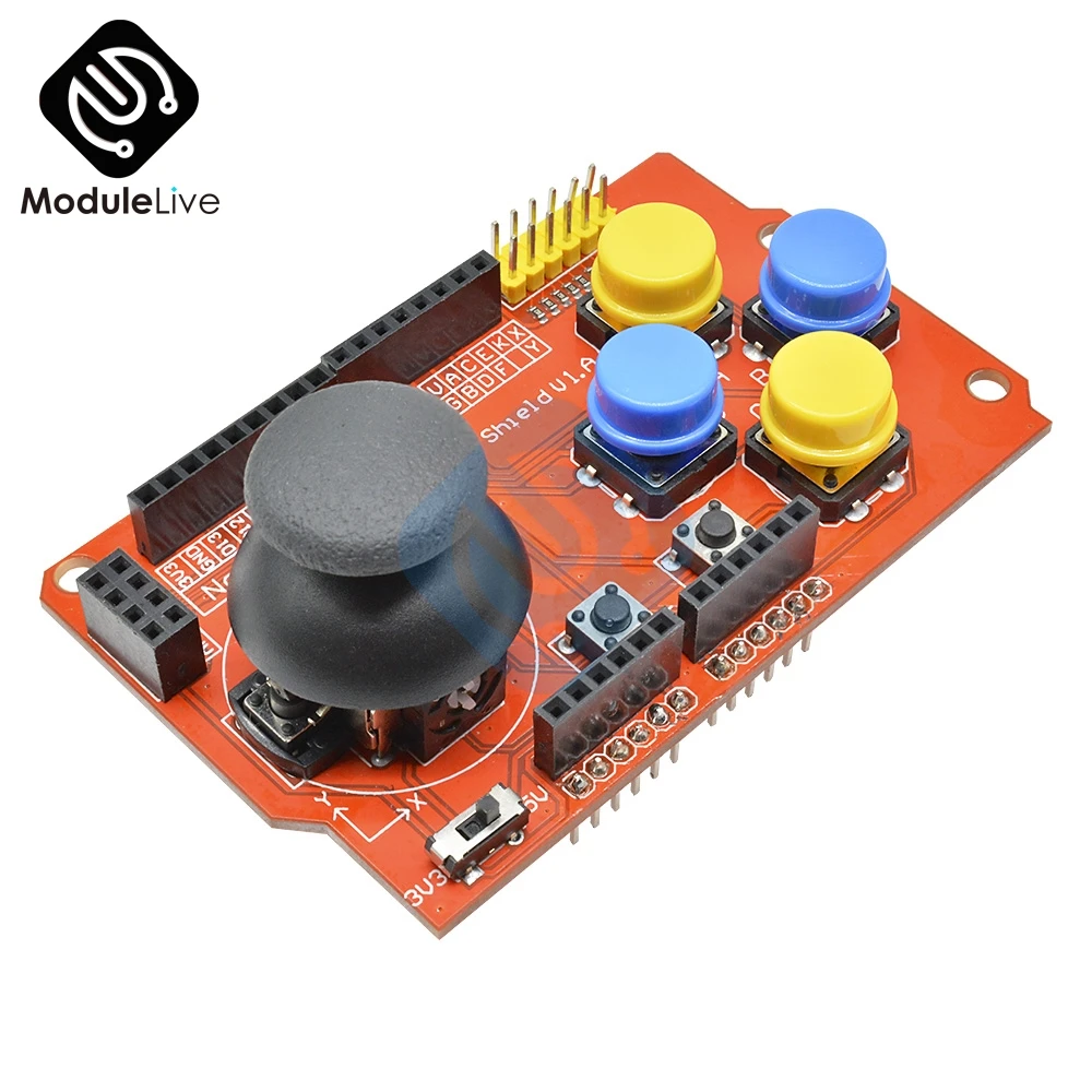 Gamepads joystick teclado escudo para arduino nrf24l01 nk 5110 lcd i2c ...