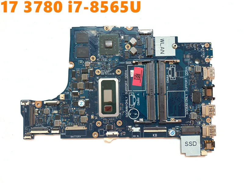 For Dell inspiron 17 3780 3481 motherboard CN-0MDK17 0MDK17 MDK17 EDI73 ...