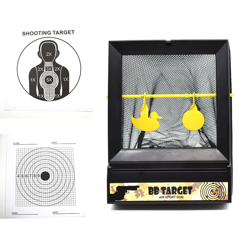 Tactical-Pigeon-Steel-Shooting-Target-BB-Bullet-Self-Resetting-Target ...
