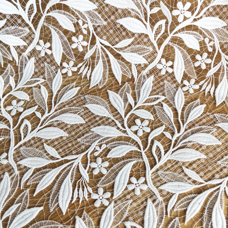 Fish-Silk-Thread-Wedding-Dress-Milk-Silk-Embroidery-Lace-High-Grade ...