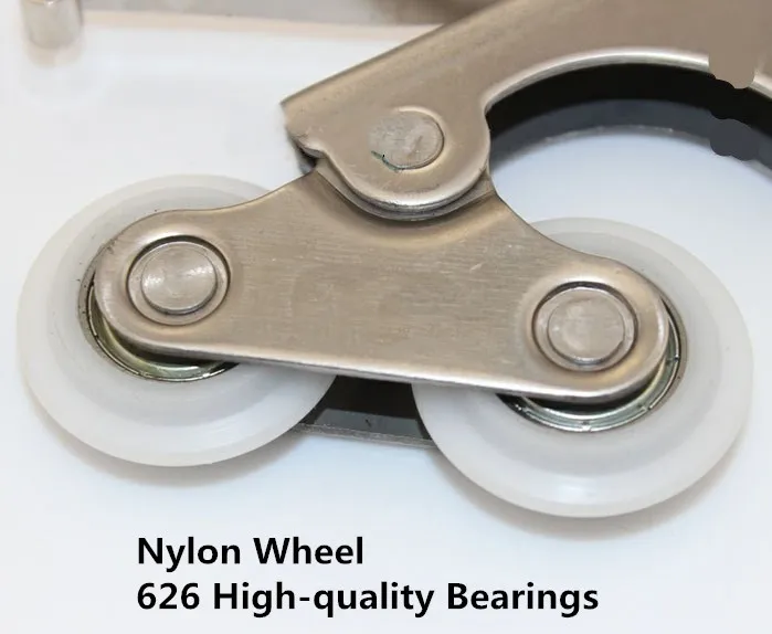 Generic Sliding Door Double Wheel Runner Silent Roller Closet Gl ...