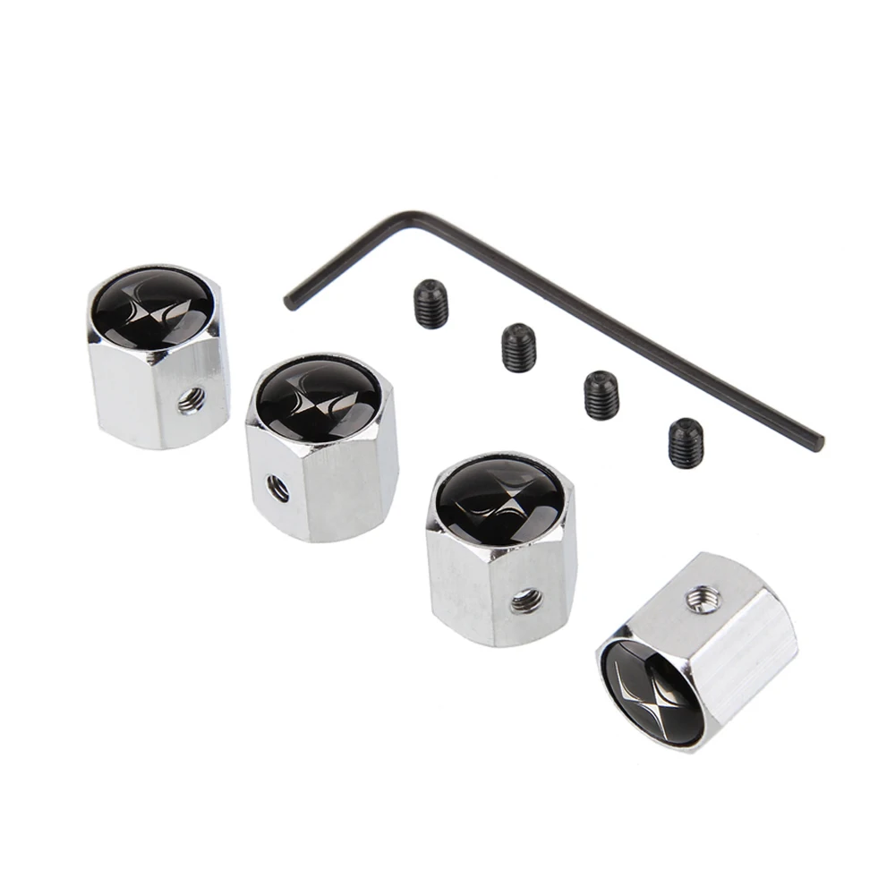 Car Styling Auto Wheels Rims Sticker Tire Valve Stem Caps for DS For ...