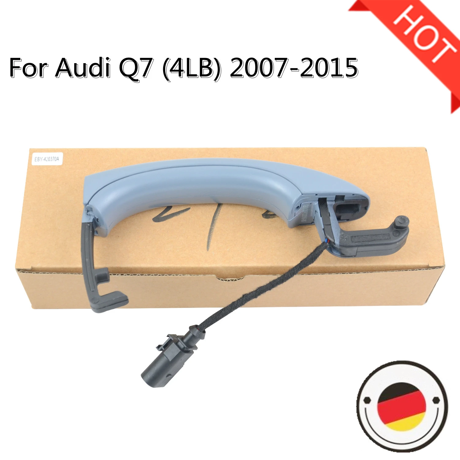 Ap01 Outside Primed Door Handle Exterior For Audi Q7 4l (4lb) 2007-2015 ...