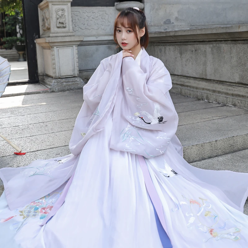 Women Hanfu Dress Ancient Chinese Traditional Hanfu Dresses Vintage Fancy Cosplay Costume Swing ...