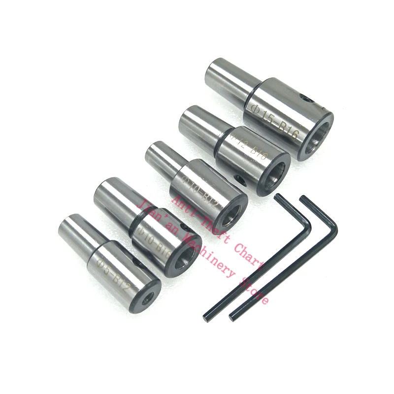 B18 B16 B12 B10 drill chuck arbor adapter motor shaft connecting rod ...