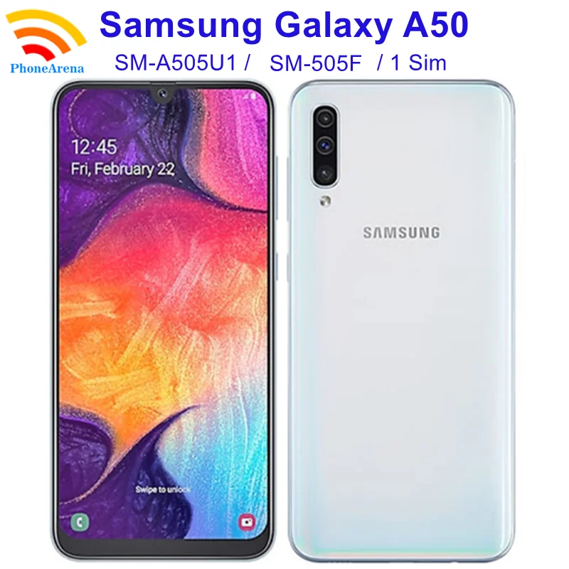 Samsung-Galaxy-A50-A505FD-A505U1-Original-desbloqueado-4GB-de-RAM-64GB ...