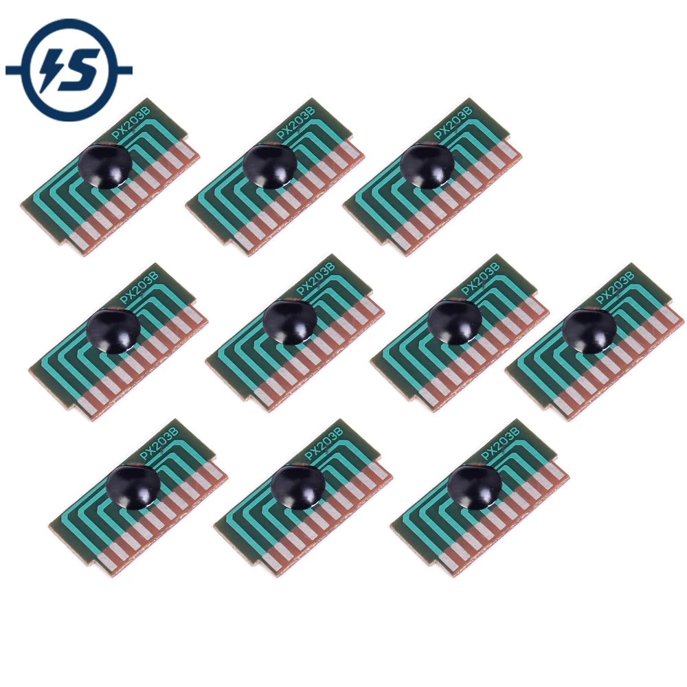 10pcs IC Chip Electronic DIY 6-LED LEDs 3-4.5V Flash Chip COB LED ...