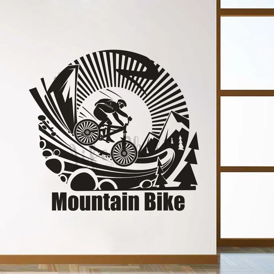 Mountain Bike Logos Stickers