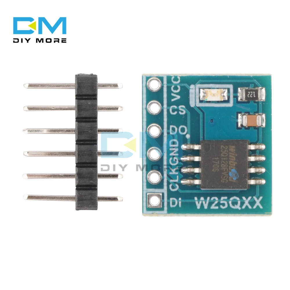 Large capacity FLASH Storage Module SPI Interface BV FV STM32 Code W25Q32 W25Q64 W25Q128 ...