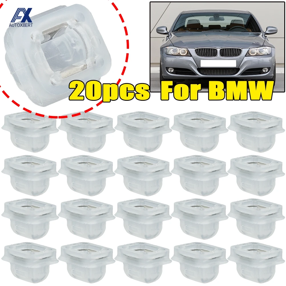 20Pcs Car Interior Trim Moulding Clips 07149158194 For BMW 3 Series E46 ...