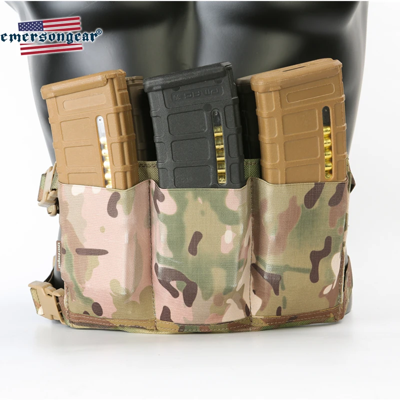 Emersongear M4 Magazine Holder Tactical Airsoft Hunting High-Speed Six ...
