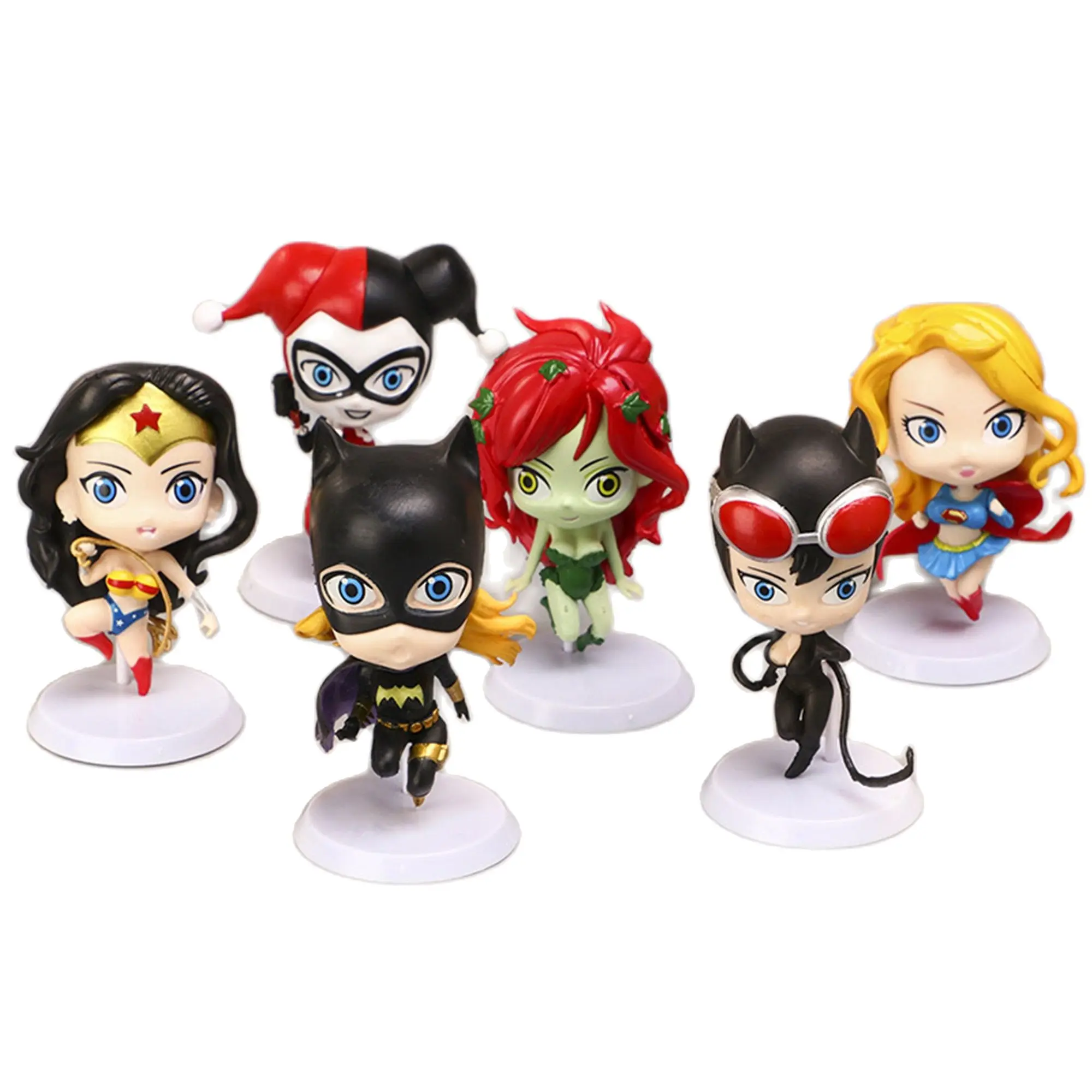 Qposket figuras de acción de Harley Quinn para niños, juguetes ...