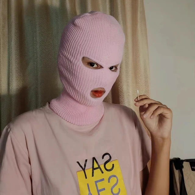 Girl Chanel Ski Mask