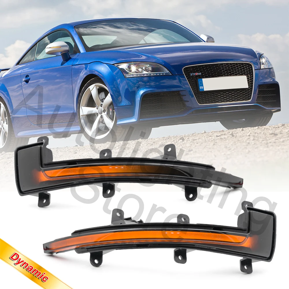 2pcs Dynamic Blinker LED Water Flow Side Mirror Lamp Turn Signal ...