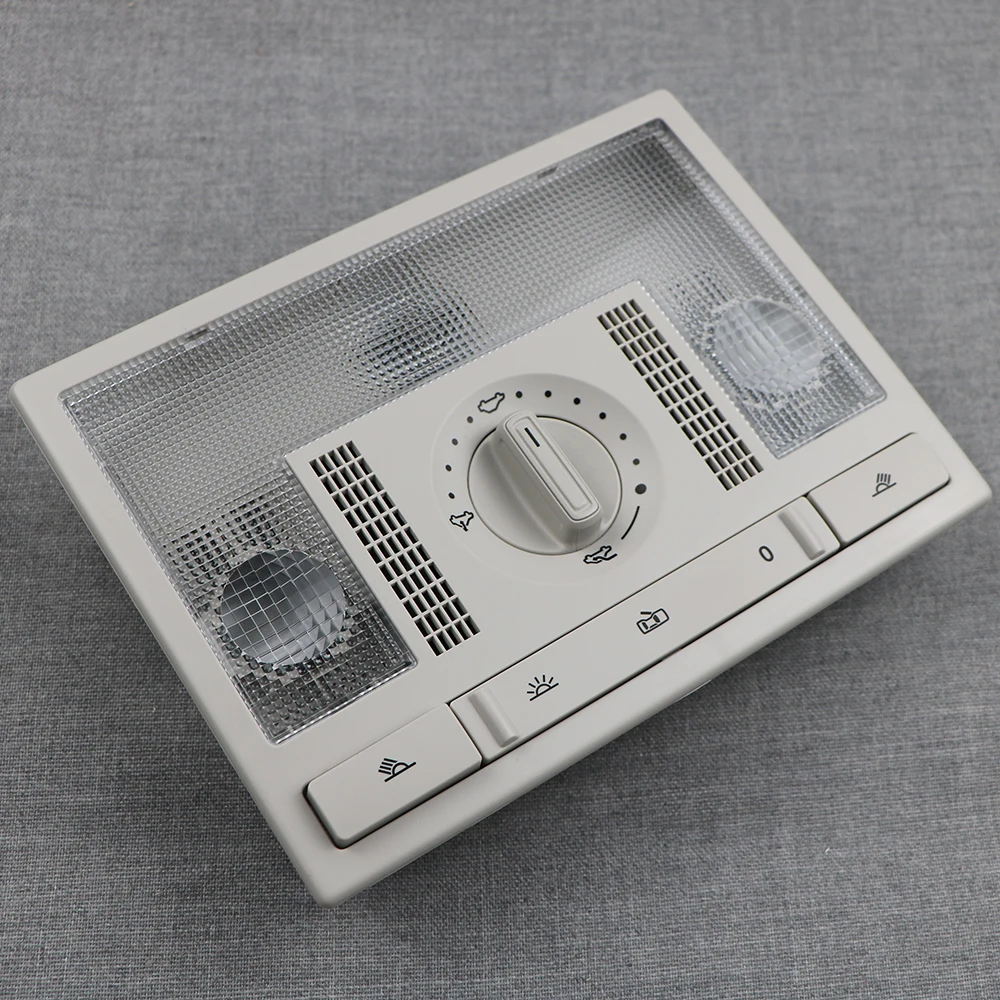 Interruptor-de-luz-de-lectura-de-c-pula-gris-para-VW-Polo-9N-2002-2010 ...