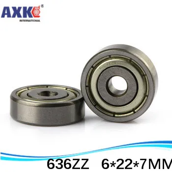 Deep Groove Radial Ball Bearing 636ZZ 636 2RS S636ZZ S636 2RS 6*22*7 mm ...