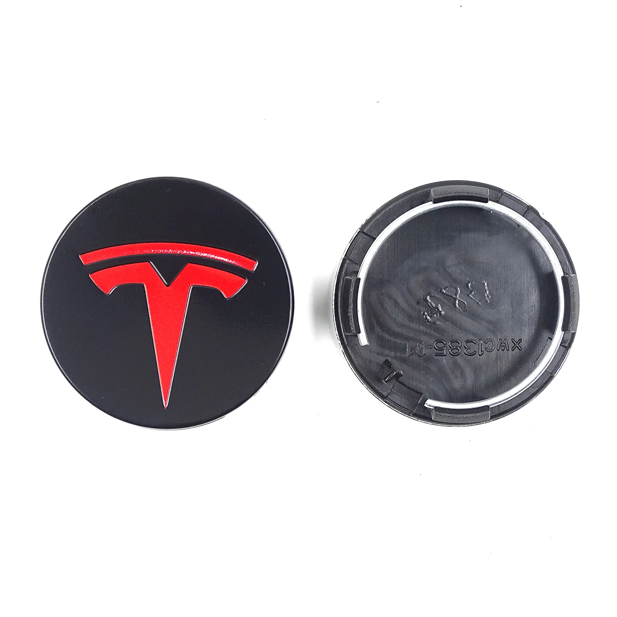 TESLA Wheel Cap Kit Center Logo – TradeHut