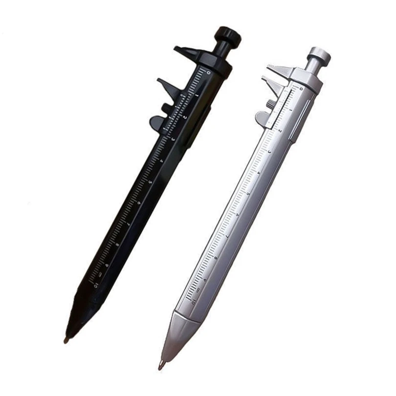 LOLEDE Multi Function Gel Ink Caliper Ball Point Rulers Pen Vernier ...