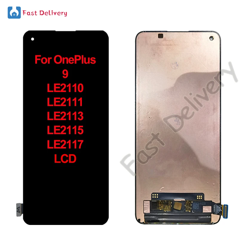 OnePlus 9 LE2110 le211 LE2113 LE2115 LE2117 LCD 디스플레이 터치 패널 스크린 디지타이저 ...