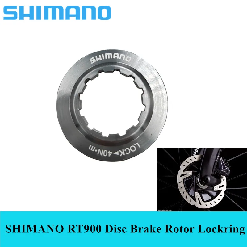 Shimano Sm-rt900 Disc Brake Rotor Center Lockring Road Brake Centre ...