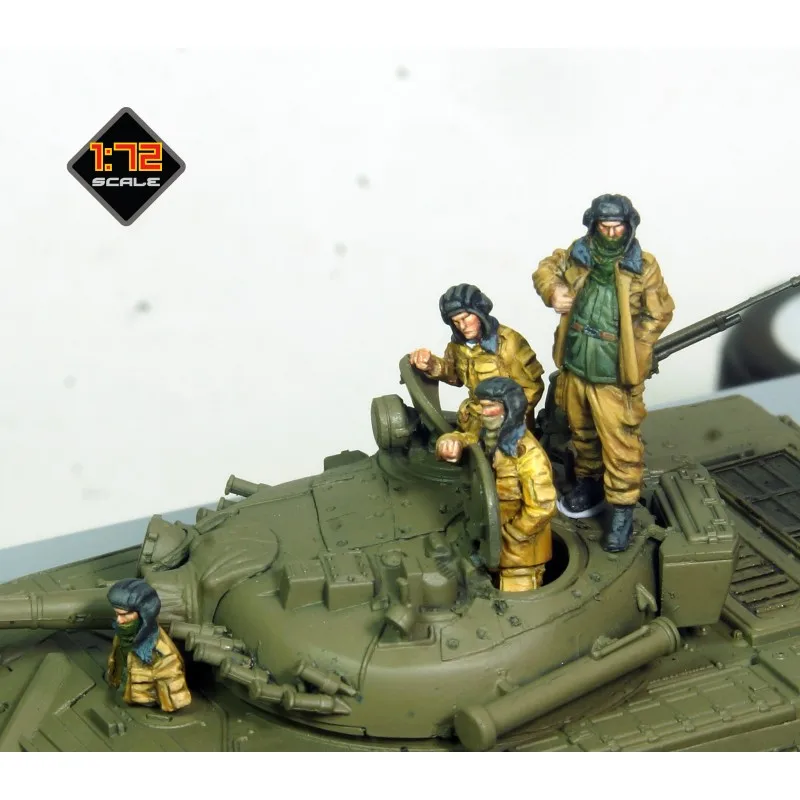 1-72-Resin-Figure-Model-kits-GK-Russian-tank-crews-Unassambled ...