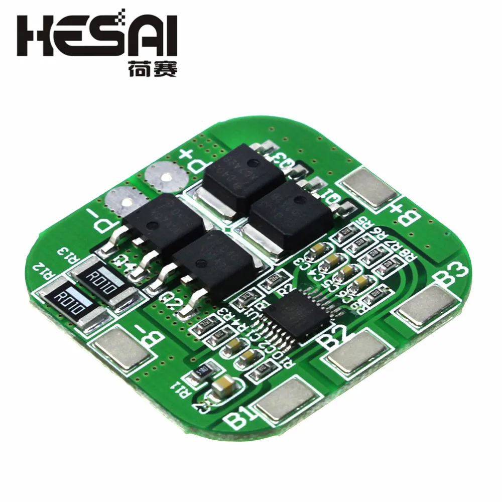 4S 14.8V / 16.8V 20A Peak Li-ion BMS PCM Battery Protection Board BMS ...