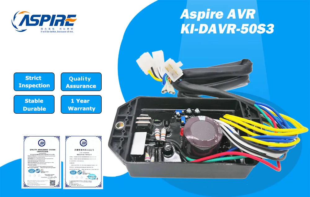 AVR 50S3 PLY-DAVR 50S3 KI-DAVR-50S3 трехфазный Kipor бензин DAVR50S3 автоматический регулятор ...