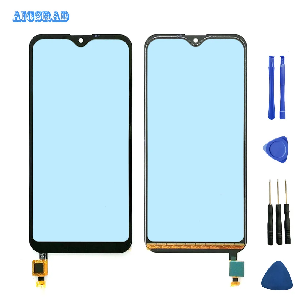 5.71 인치 블랙 외부 유리 leagoo m12 핸드폰 전면 외부 유리 렌즈 수리 터치 스크린 m 12 no lcd ...