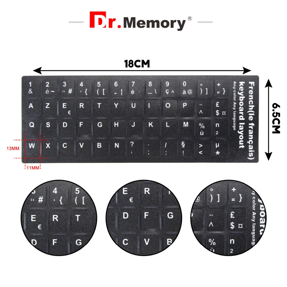 Keyboard Stickers Russian Spanish French Arabic Hebrew Portuguese ...