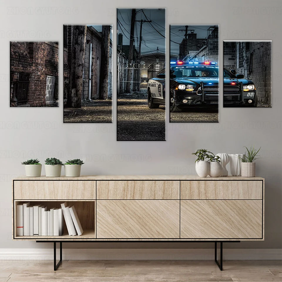 Police Canvas Artwork