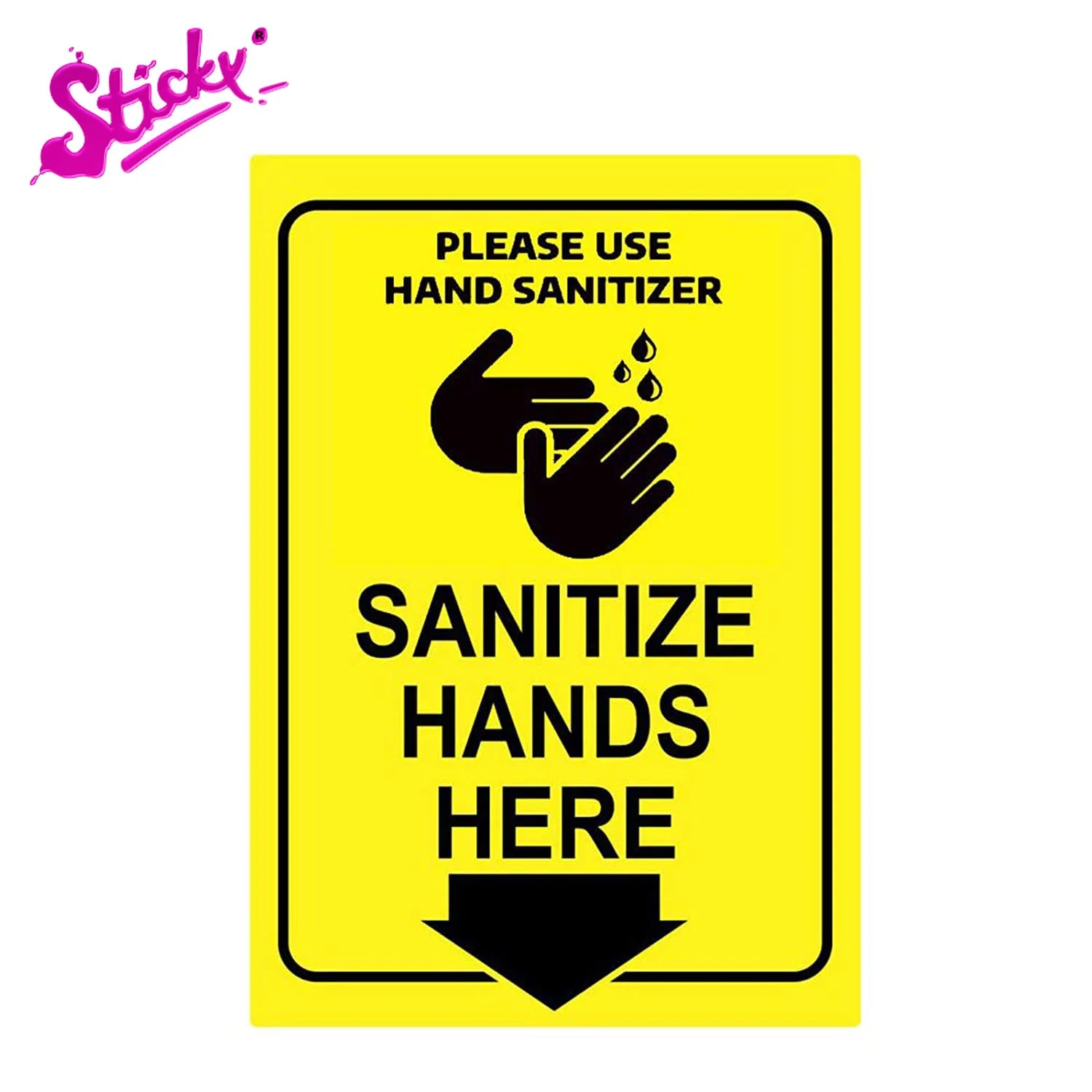 Hand Sanitizer Signs