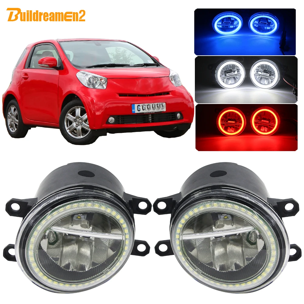 Buildreamen2 For Toyota Iq 2009-2013 Car 4000lm Led Bulb Fog Light ...