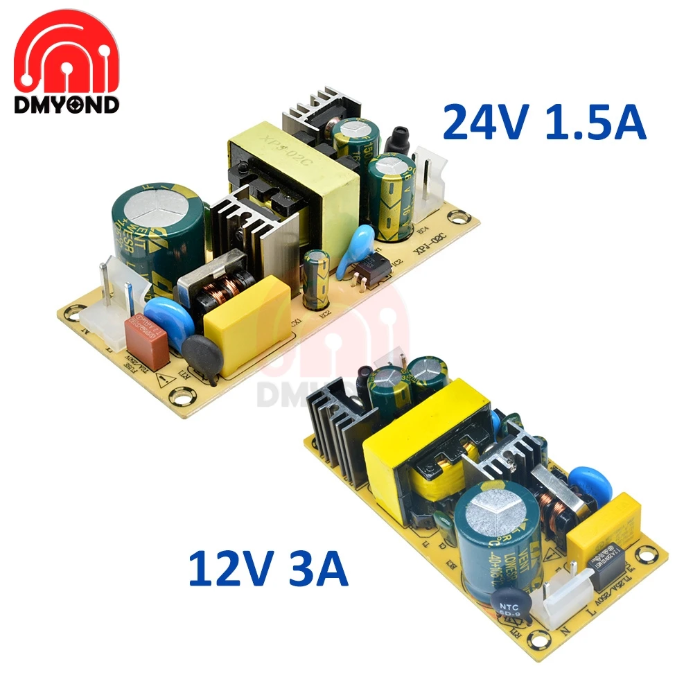 Ac-dc 24v 1.5a 12v 3a 36w Power Module 12v Switching Power Supply ...