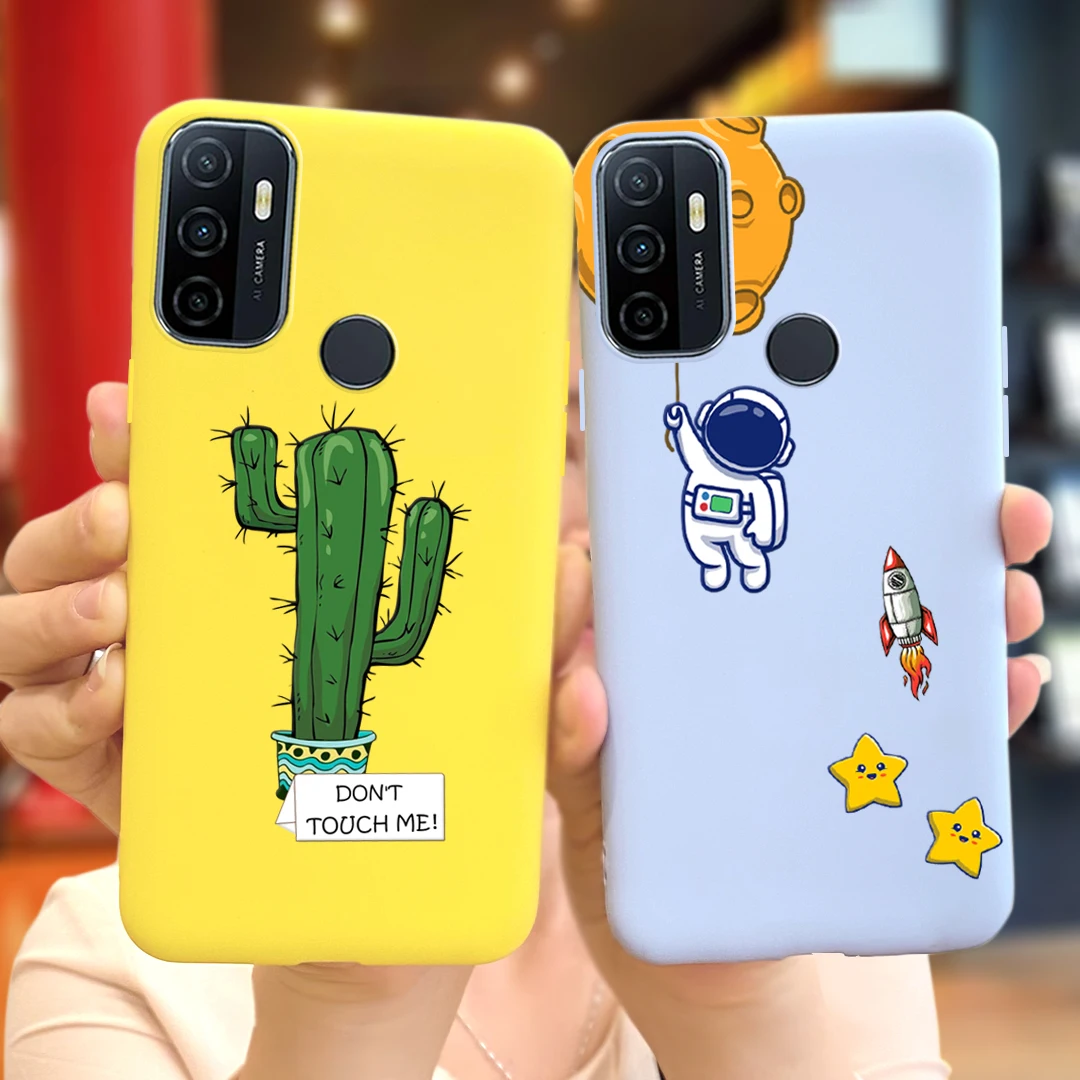 Phonecase Oppo A53s Cartoon | Soft Cover Case Oppo A53 | Phone Case ...