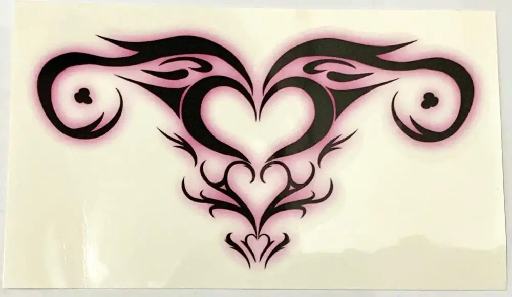 Devil Heart With Wings Tattoo