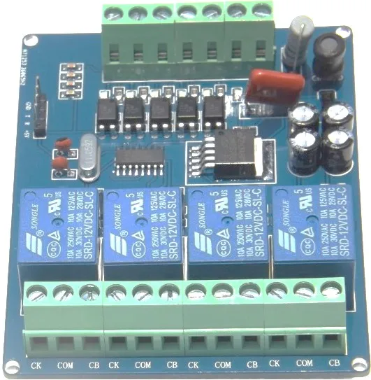 Single-chip-microcomputer-control-four-relay-modules-delay-timing ...