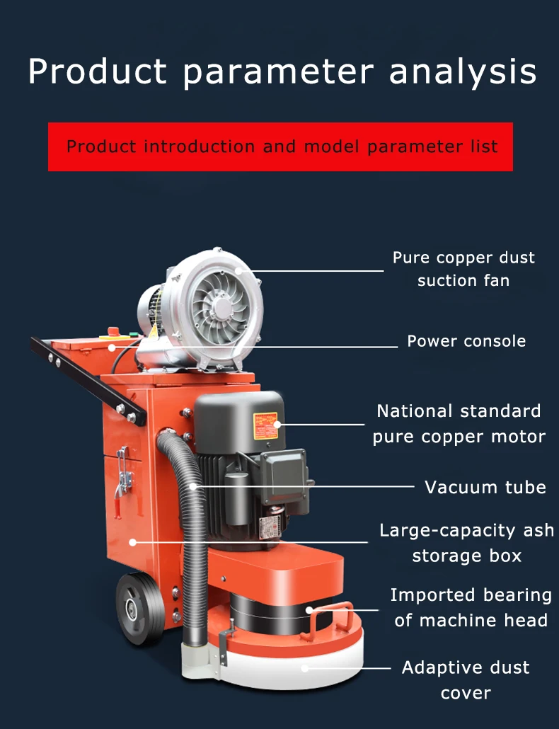 Buy New 380V Cement Grinding Machine,Terrazzo Machine Refurbishment ...