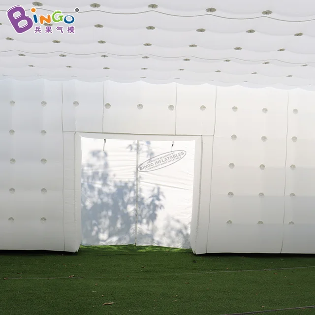 Customized 10x10x4.8 Meters RGB Lights Inflatable Giant Tent / LED Blow ...