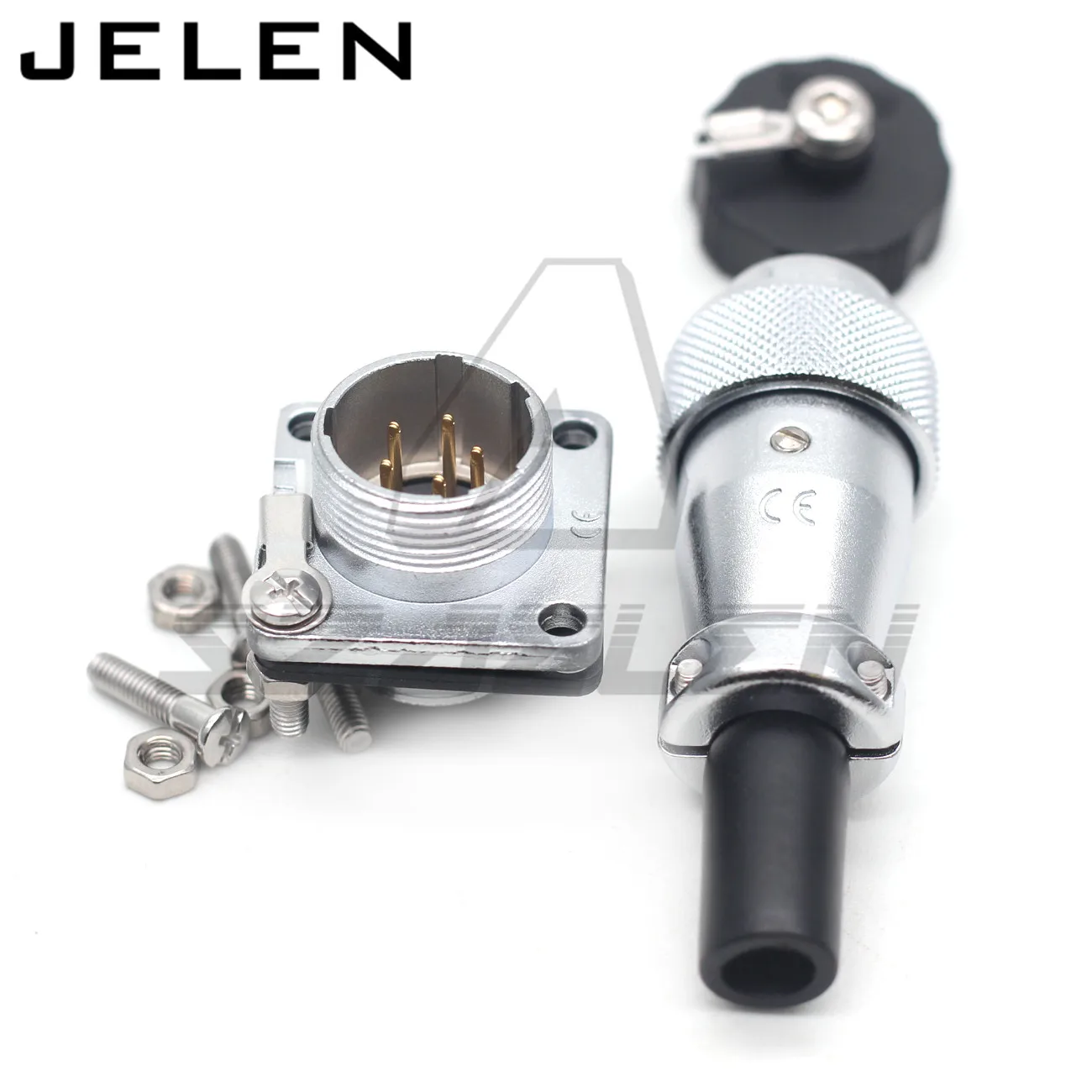 WEIPU WS16 serie 2 3 4 5 7 9 10 pin plug female and socket male connector LED power wire cable ...