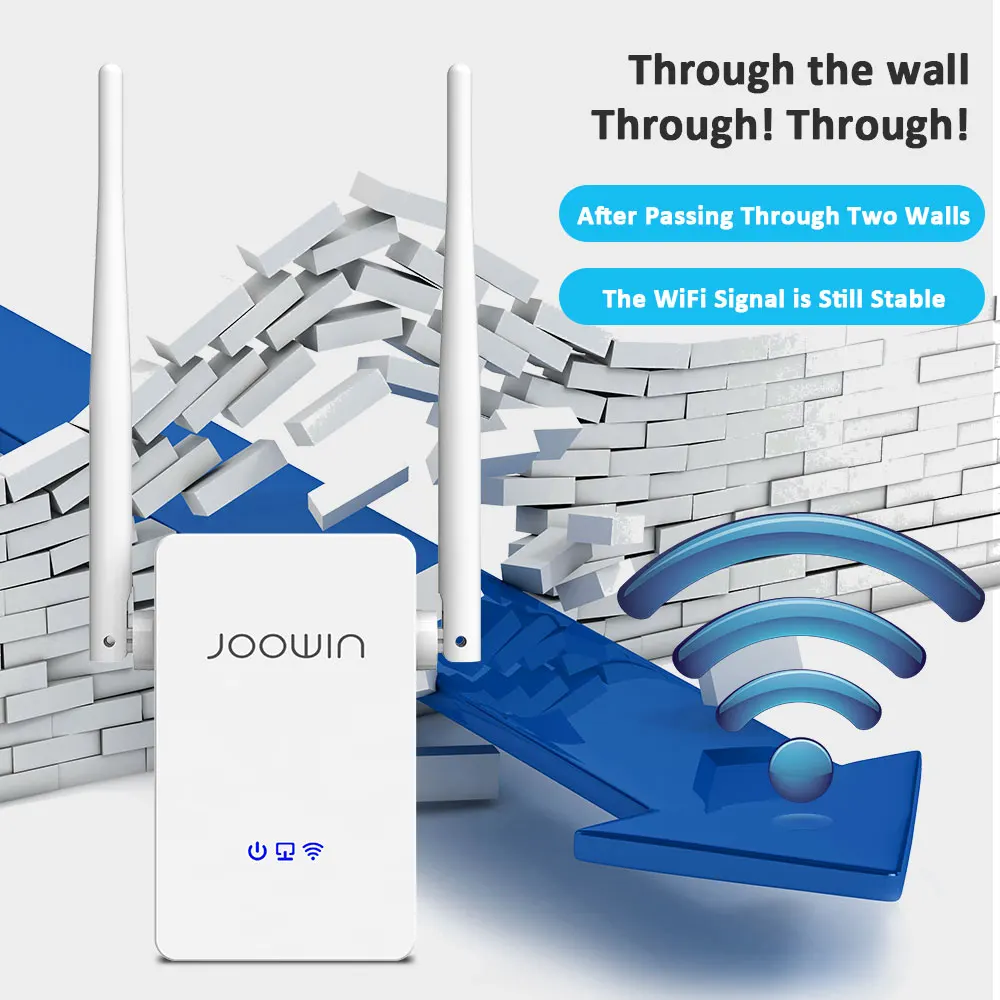 JOOWIN JW-WR302SV2 300Mbps Wireless home wifi repeater bridge signal ...