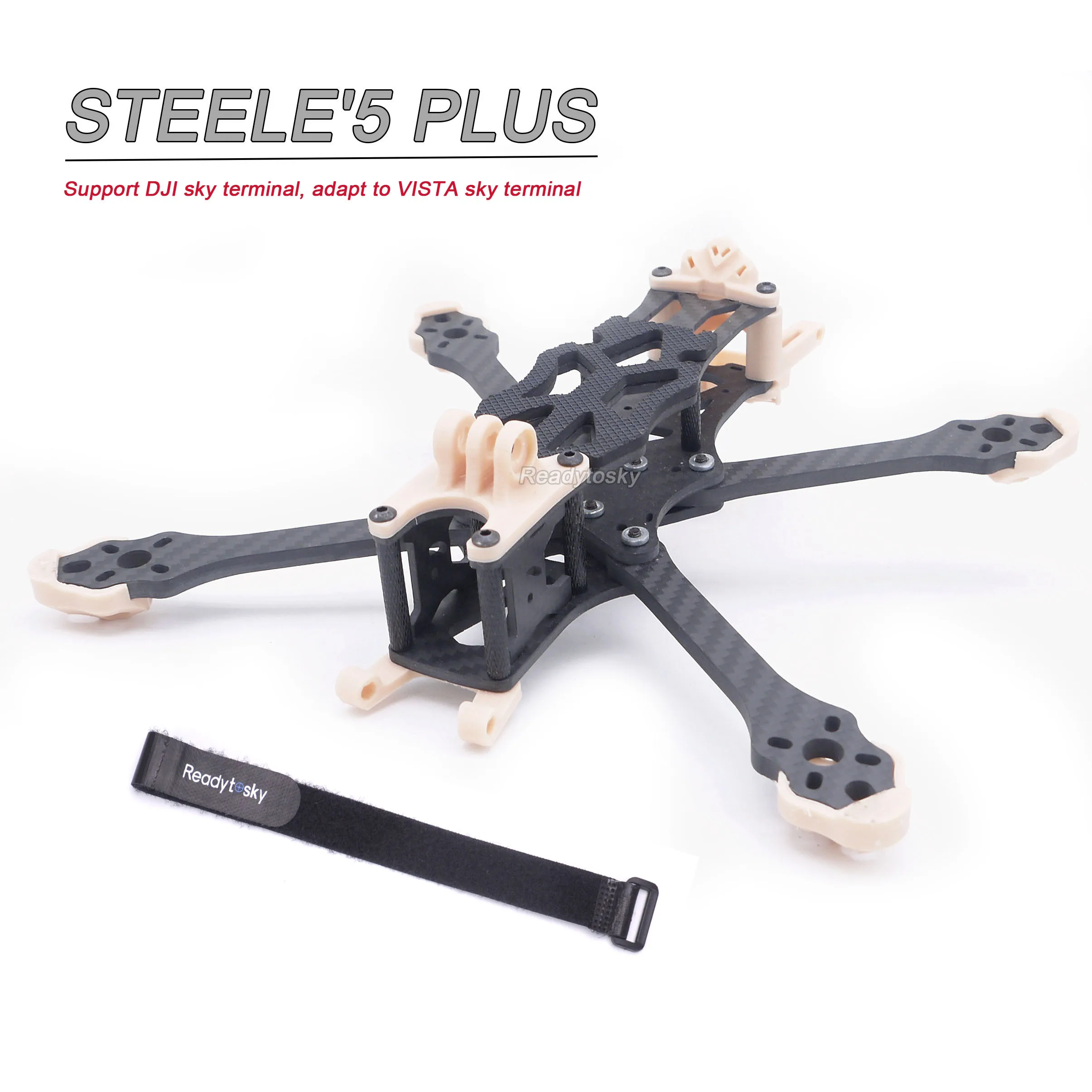 STEELE'5 PLUS 5inch 220mm 220 Carbon Fiber Quadcopter Frame Kit with ...
