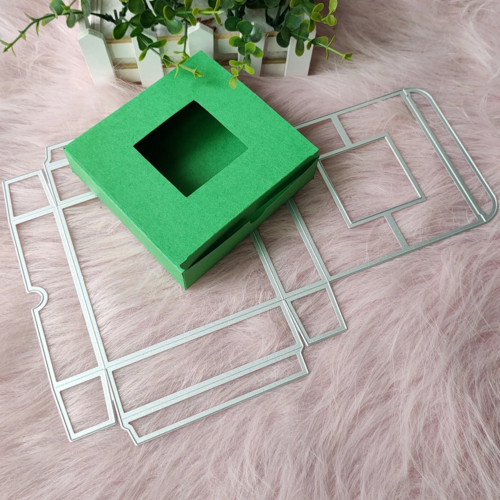 Molde-de-troquel-de-corte-de-metal-de-caja-grande-decoraci-n-de-lbum-de ...