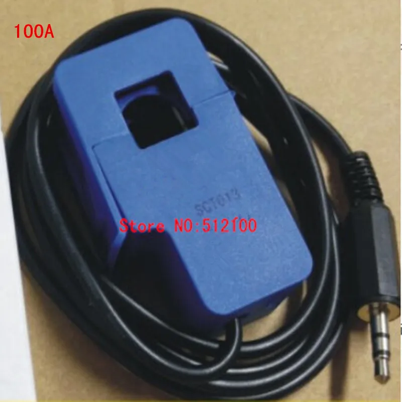 2pcs 100a Sct-013-000 50ma 1v Non-invasive Ac Current Sensor Split Core ...