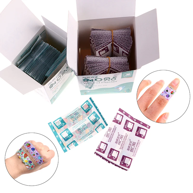 Cute Cartoon Children Band Aid Waterproof Breathable Adhesive Bandages ...