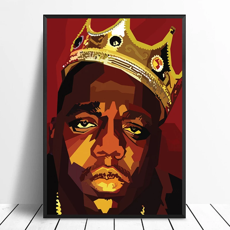 The Notorious BIG Biggie Poster Rapper Hip Hop Art Music Singer Poster ...