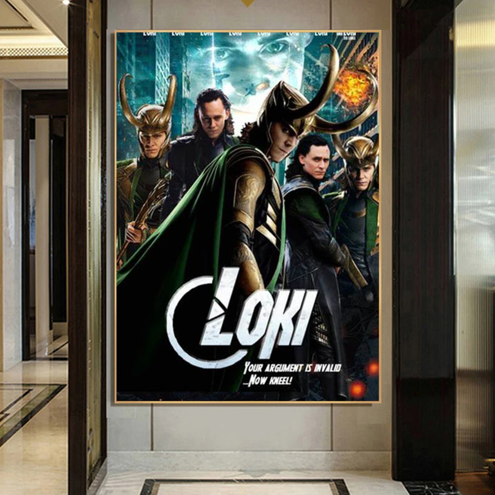 Loki Kneel Poster
