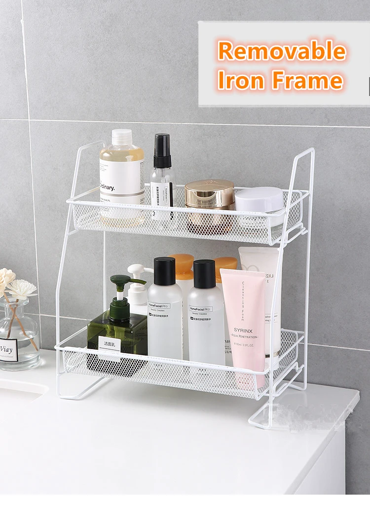 Desktop Double Layer Storage Rack