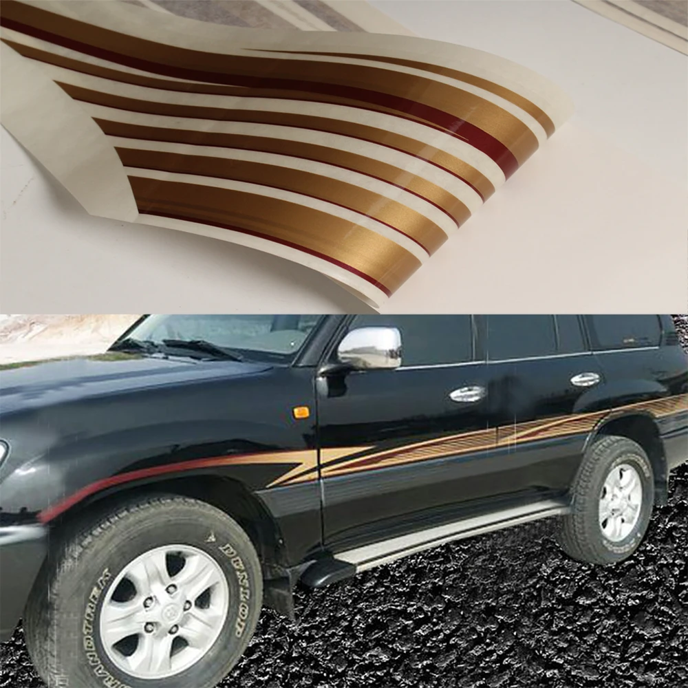 Car-decoration-Sticker-set-For-Toyota-Land-Cruiser-100-LC100-1998-2007 ...