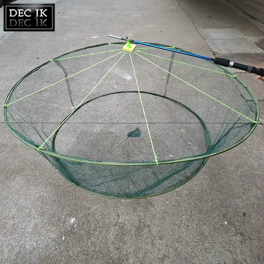 Drop Fishing/Landing Net Crayfish/Shrimp Catcher Tank Casting Network ...