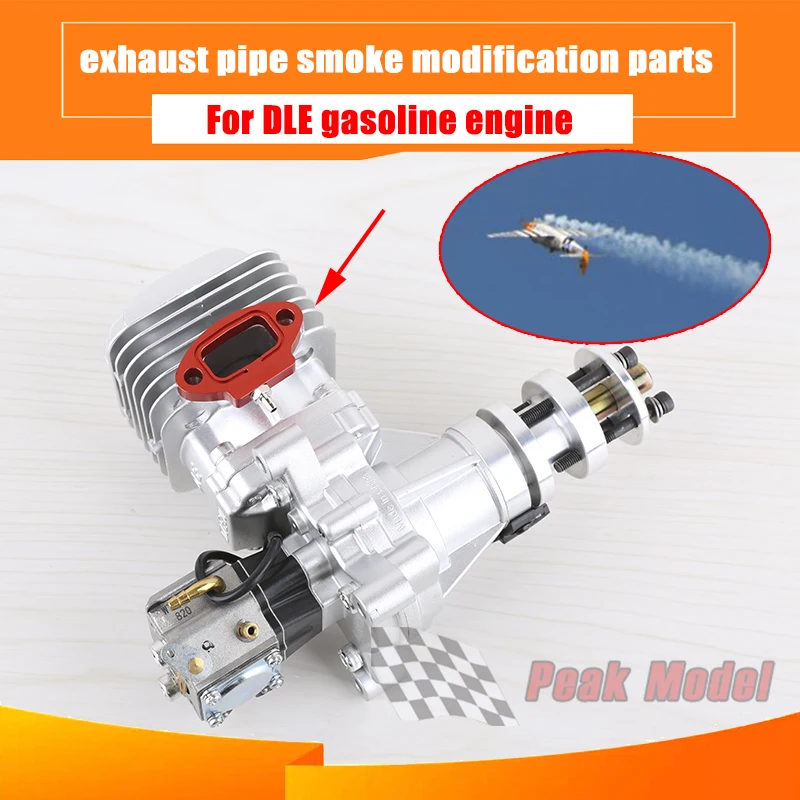 DLE-gasoline-engine-universal-exhaust-pipe-smoke-modification-parts ...